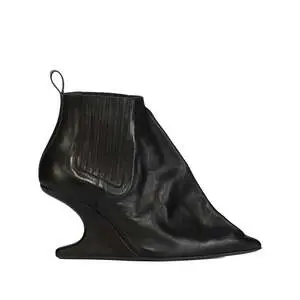 Rick Owens Rick Owens Leather Boots - Black
