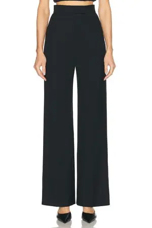 Alexander Mcqueen Black Wash Bottoms For Women