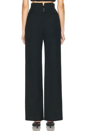 Alexander McQueen Wool Gabardine Trousers