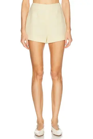 Ami Zip Up Shorts For Women