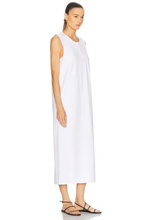 Khaite Hal Dress - White