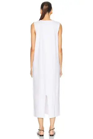 Khaite Hal Dress - White