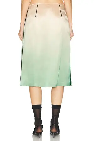 JIL SANDER Satin Skirt