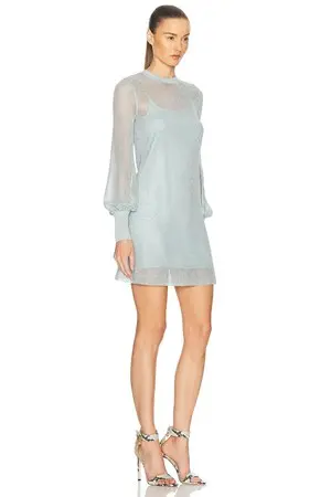 TOM FORD Long Sleeve Mini Dress