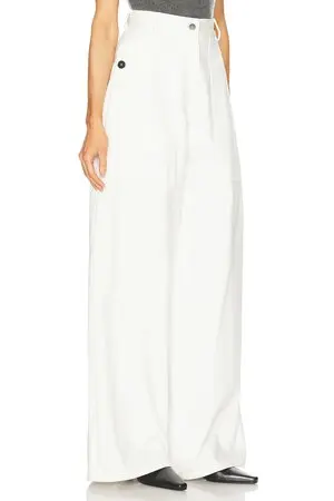 Adam Lippes Jasper Wide Leg Jeans