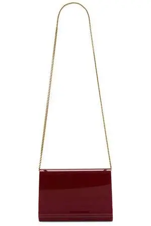 Saint Laurent Vicky Minaudiere Bag - Light Rust