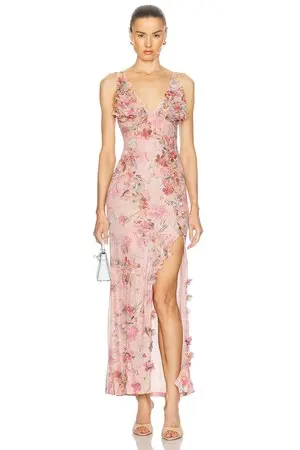 Patbo Floral Evening Dresses