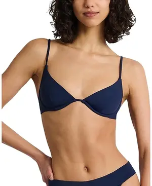 Onia Liana Bikini Top - Deep Navy