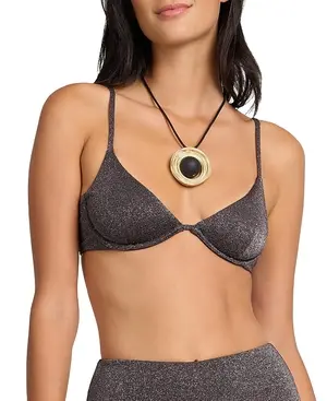 Onia Liana Bikini Top - Espresso