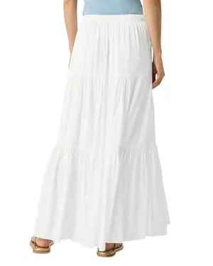 Splendid Melanie Tiered Skirt - White