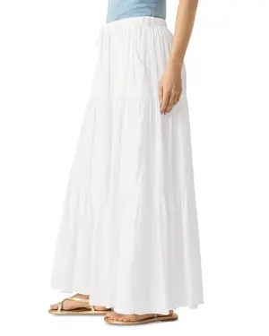 Splendid Melanie Tiered Skirt - White