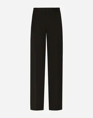 Dolce & Gabbana Straight-leg Wool Pants