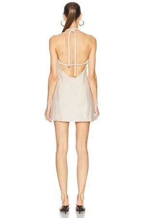 Cult Gaia Lenis Halterneck Dress