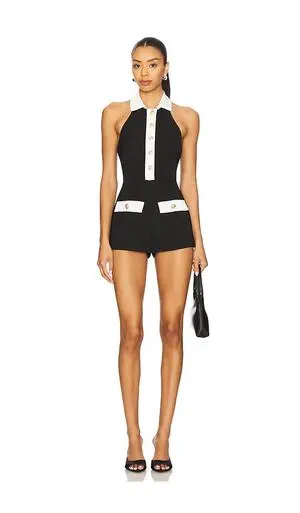 ALL THE WAYS Jemma Romper Black