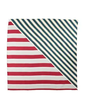 Thom Browne Scarf Silk - Red