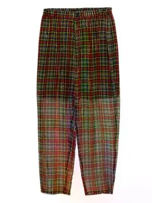 UNDERCOVERISM Plaid-check Trousers