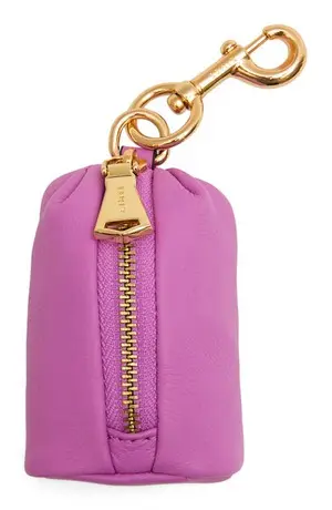 AIMEE Tamitha Leather Key Fob - Bloom