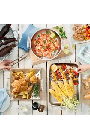 ALL-CLAD Stainless Steel Outdoor Basket
