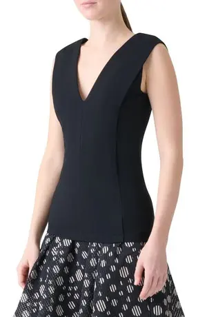 Akris Sleeveless Fitted Top