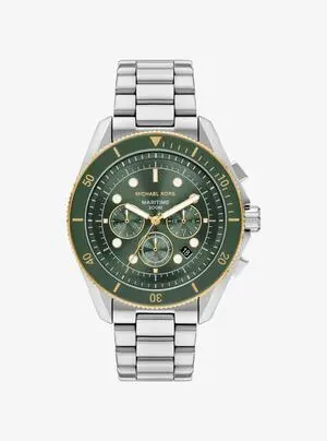Michael Kors Oversized Maritime Two-tone Watch