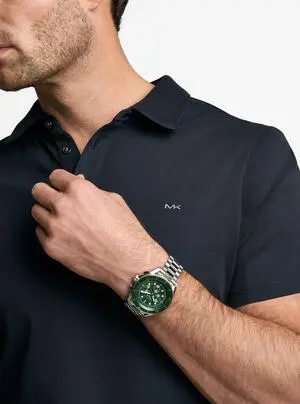 Michael Kors Oversized Maritime Two-tone Watch