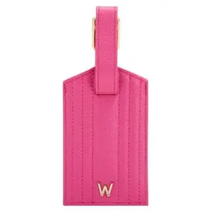 Wolf Mimi Luggage Tag - Pink