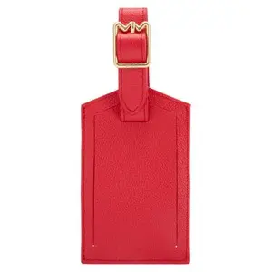 Wolf Mimi Luggage Tag - Red
