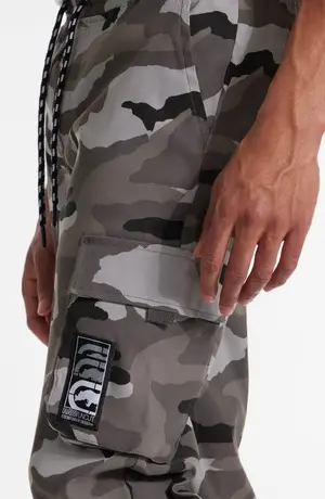ECKO UNLTD. Draw Toggle Cargo Jogger - Street Camo