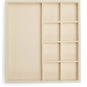 Wolf Vault Half Insertearring Multi Compartment - Beige