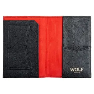 Wolf Mimi Passport Case - Black