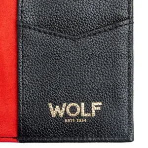 Wolf Mimi Passport Case - Black