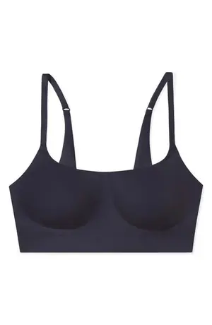TRUE & CO Soft Form Square Neck Wireless Bra - Nightfal