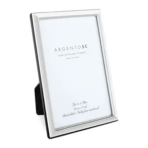 ARGENTO SC Sterling Silver Frame, 4 X 6 - No Color