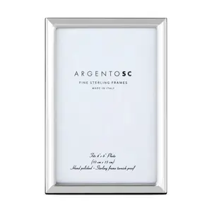 ARGENTO SC Sterling Silver Frame, 4 X 6