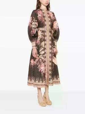 Zimmermann Linen Floral Dress