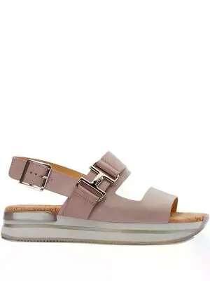 Hogan Leather Sandals