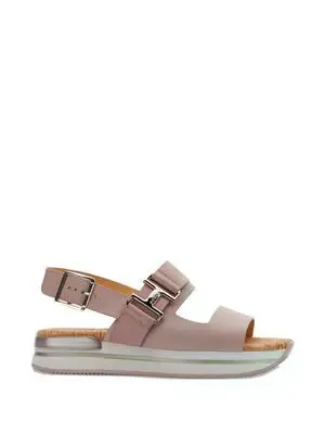 Hogan Leather Sandals