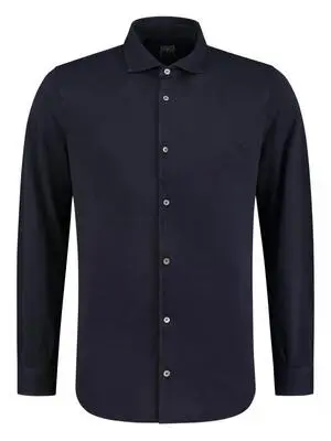 Fedeli Button-up Shirt - Blue