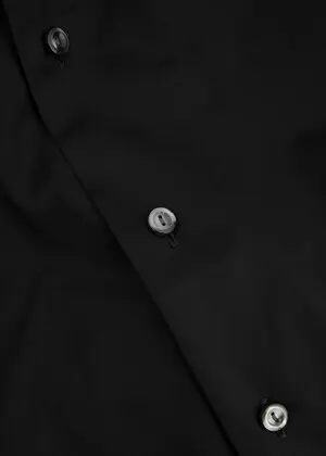 Eton Cotton-twill Shirt - Black