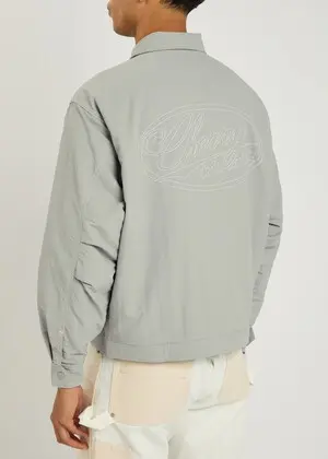 CHERRY LOS ANGELES Logo-embroidered Shell Jacket