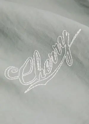 CHERRY LOS ANGELES Logo-embroidered Shell Jacket