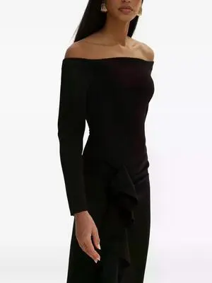 MOOS STUDIO Off-shoulder Dress - Black