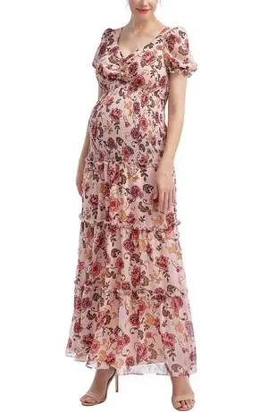 KIMI + KAI Aoife Maternity Maxi Dress