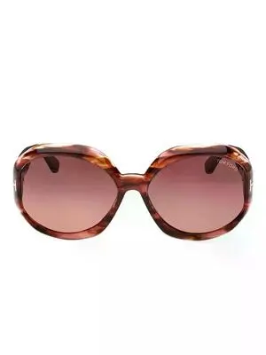 TOM FORD Geometric-frame Sunglasses