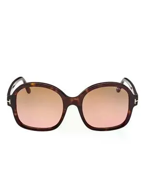 TOM FORD Oversized Sunglasses - Brown