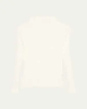 Issey Miyake Chiffon Twist Top - White