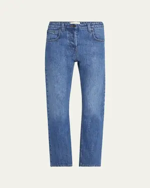 THE ROW Riaco Slim-leg Ankle Jeans