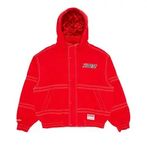 Supreme Twill Stadium Jacket - Red