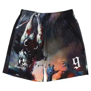 Supreme X Frank Frazetta Soccer Short - Multicolor