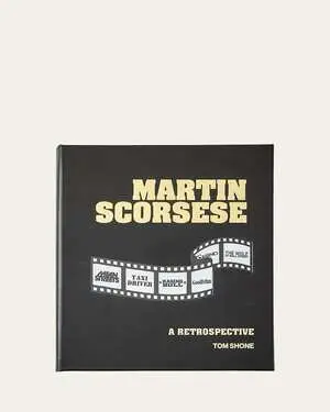 GRAPHIC IMAGE Martin Scorsese: A Retrospective" Leather-bound Book Tom Shone - Black